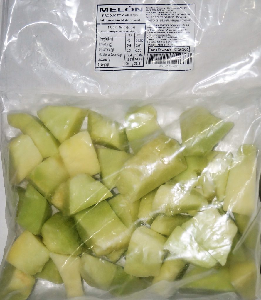Melón tuna Congelado (kg) - Pehuén Alimentos