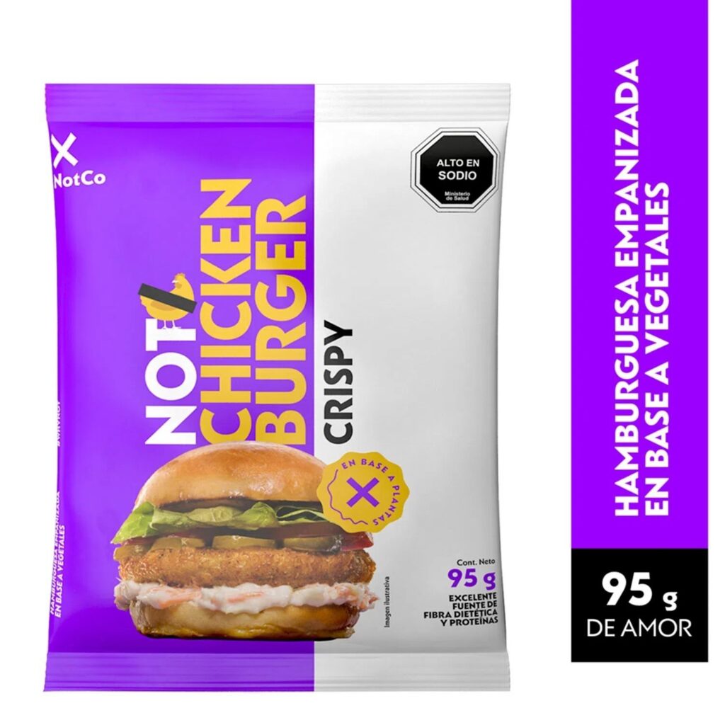 Not Burger chicken crispy (100 gr) - Pehuén Alimentos