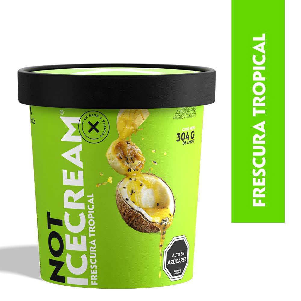 Not ice cream coco mango maracuyá (304 gr) - Pehuén Alimentos