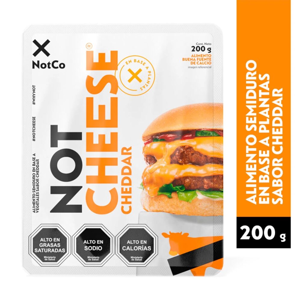 Not cheese cheddar laminado (200 gr) - Pehuén Alimentos