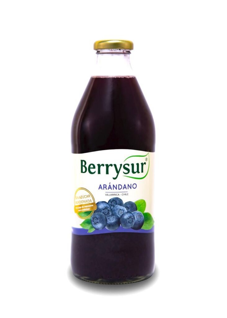 Jugo Berrysur Arándano Familiar (litro) - Pehuén Alimentos